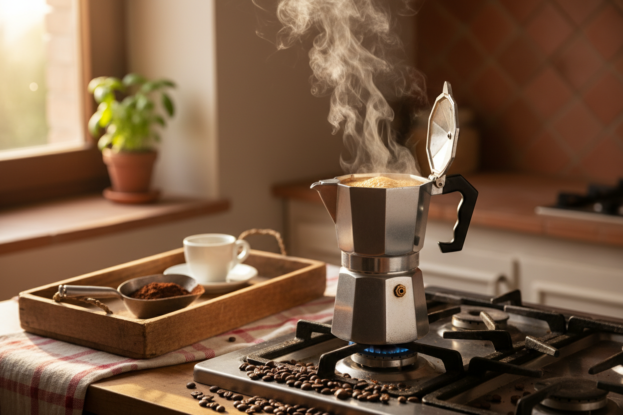 How to Use an Italian Coffee Pot | Brew Coffee the Italian Way – The ...
